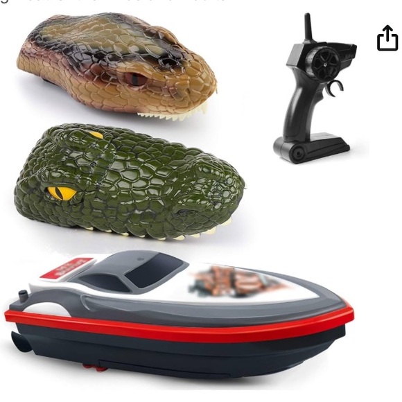 Gizmo | Toys | Gizmovine 3 In Rc Animal Boat Remote Control Boat Toys ...